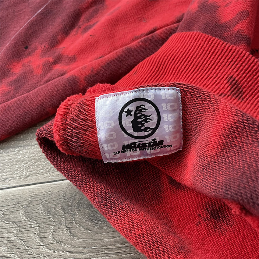 Hellstar starfish printing black suit