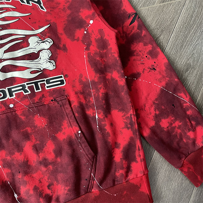 Hellstar starfish printing black suit