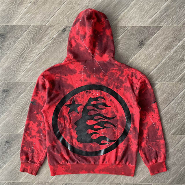 Hellstar starfish printing black suit