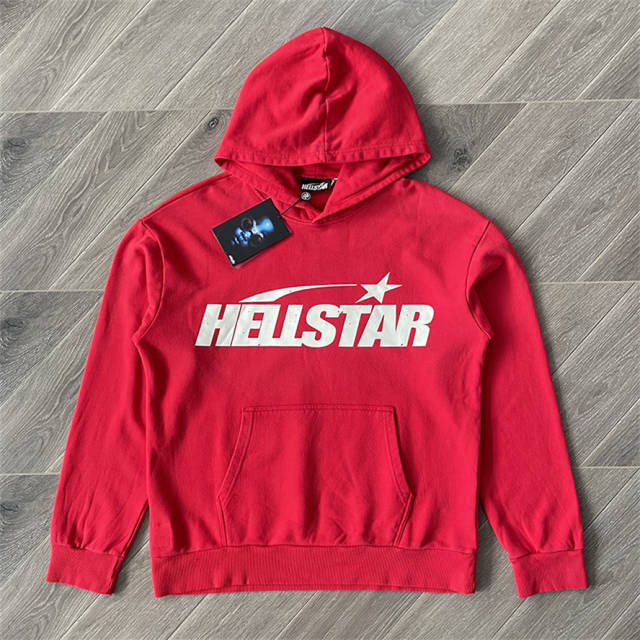 Hellstar Studios Uniform Hoodie Washed Black