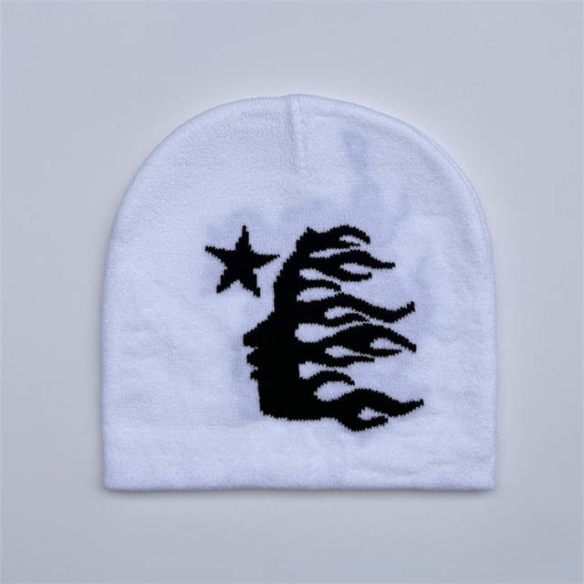 Hellstar Classic Logo Jacquard Outdoor Cold beanie 7 colors