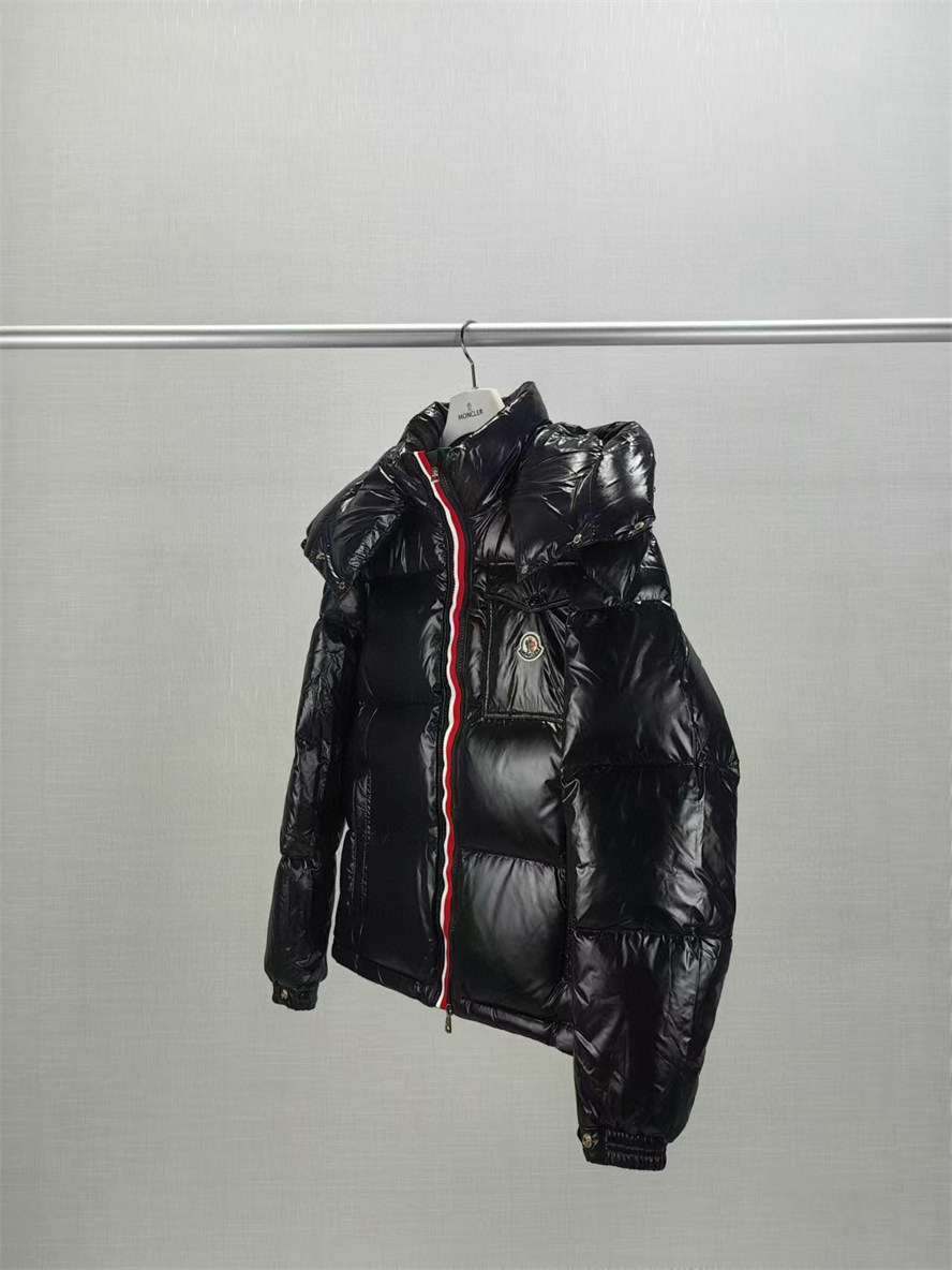 Moncler Duck Down Jacket Black Color