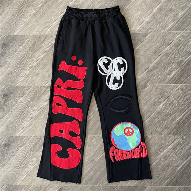 Project Caprice Denim Flared Sweatpants 4 Colors