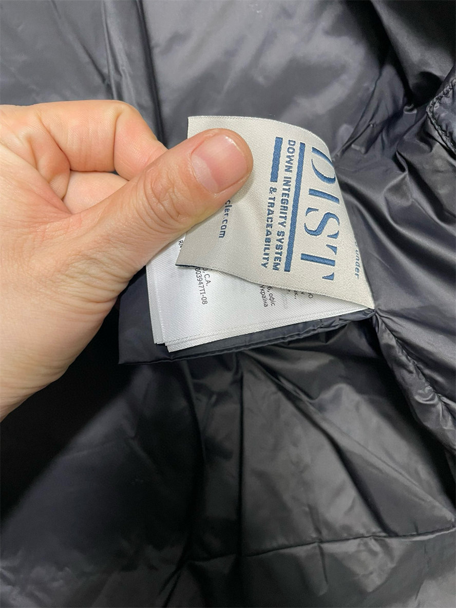 Moncler Duck Down Jacket Black Color