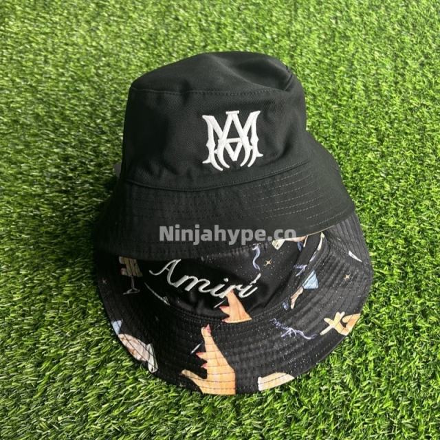 Amir* Double-sided Fisherman's Hat Black