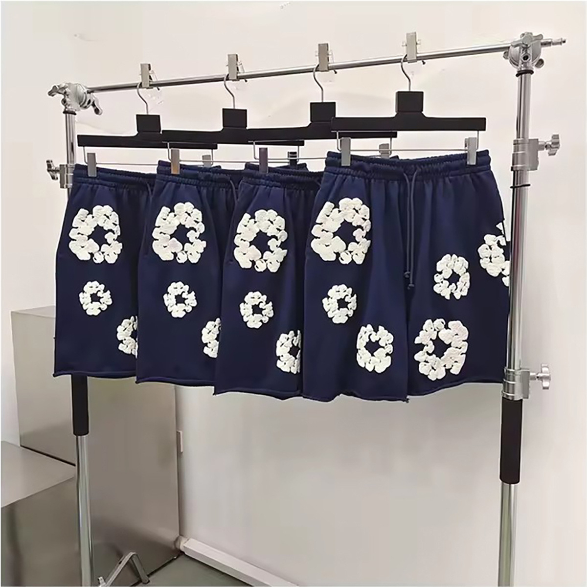 Denim Tears Cotton Flower Foamed Print Shorts 11 colors