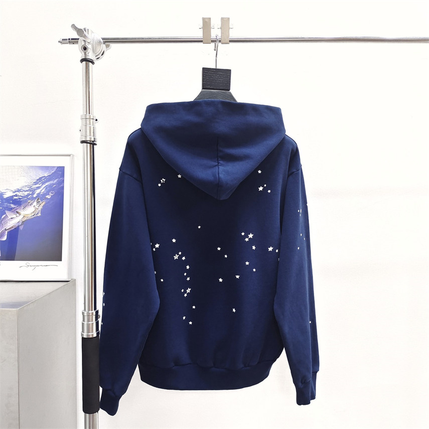 Sp5der Atlanta Stars Black Hoodie Pants Tracksuit