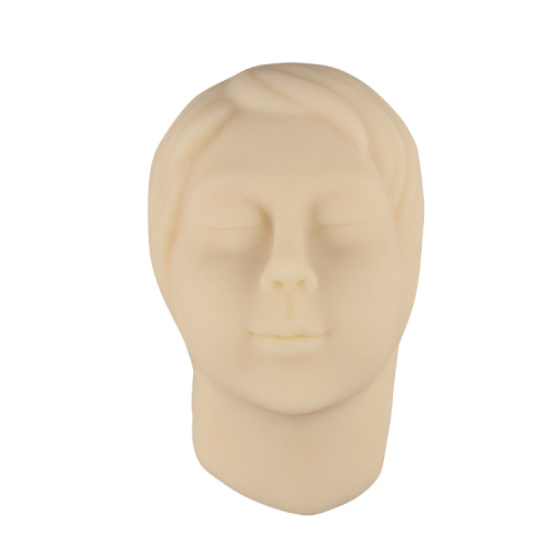 Silicone Injection Mannequin Face Model for Practice Customized with Logo