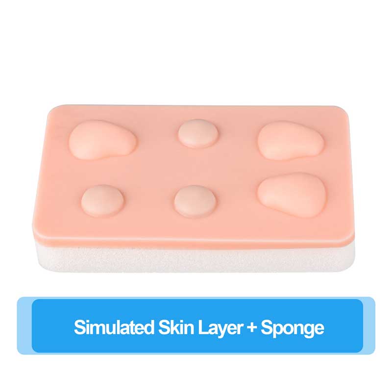 Incision & Drainage(I&D) Abscess and Cyst Simulated Skin Suture Pad