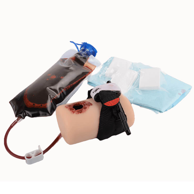 GSW Wound Bleeding Tourniquet Trainer Kit