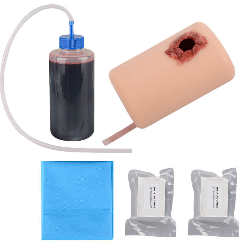 GSW Wound Bleeding Tourniquet Trainer Kit