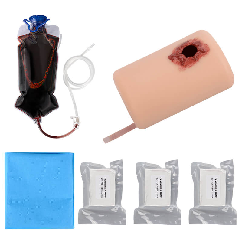 GSW Wound Bleeding Tourniquet Trainer Kit