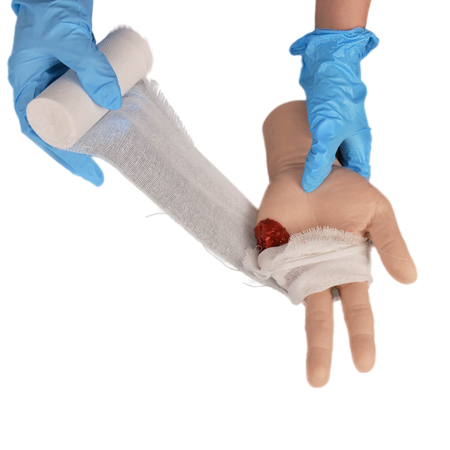 Basic Amputation Finger Trauma Wound Care Palm Model