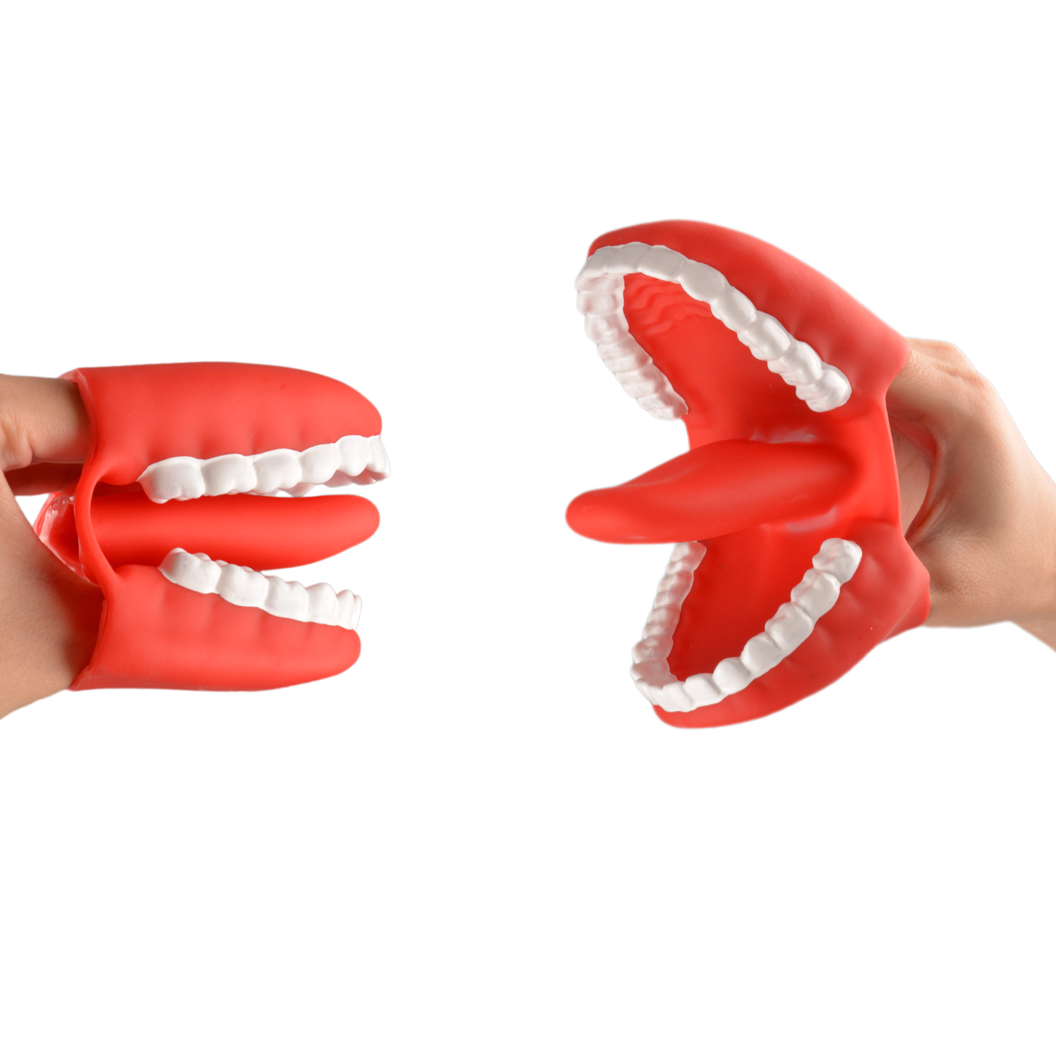 Mini Mouth Finger Puppet with Tongue for Speech Therapy