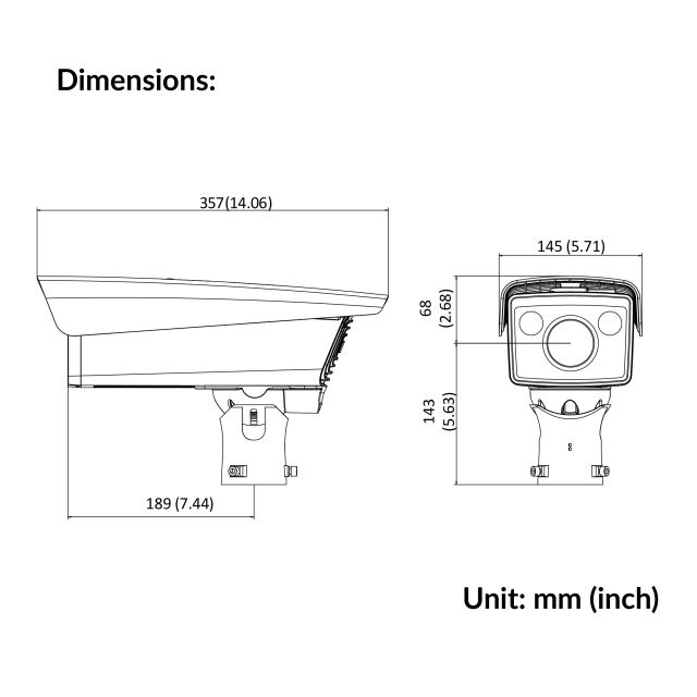 4MP ANPR Intelligent Entrance Video Unit