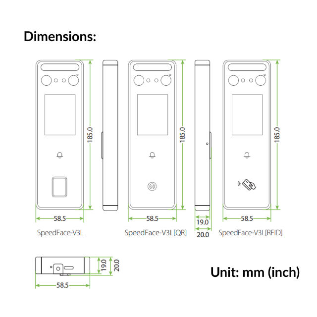 SpeedFace - V3L Series