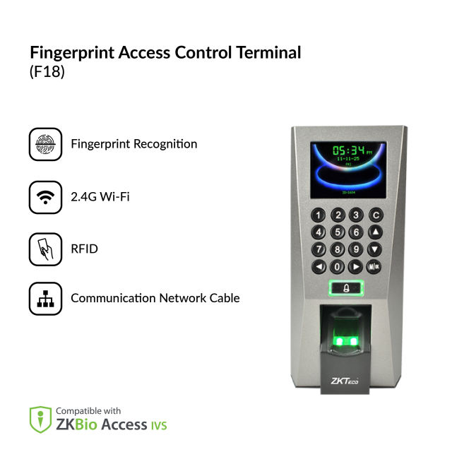 Biometric Fingerprint Reader | F18