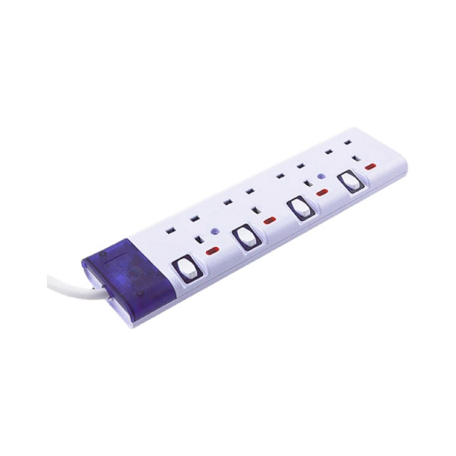 PSE 4 Way Extension Socket with Surge 3 Meter | VIS698-S8384-3