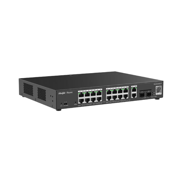 20-Port Gigabit Smart Cloud Managed PoE Switch (Ruijie) | RG-ES220GS-P