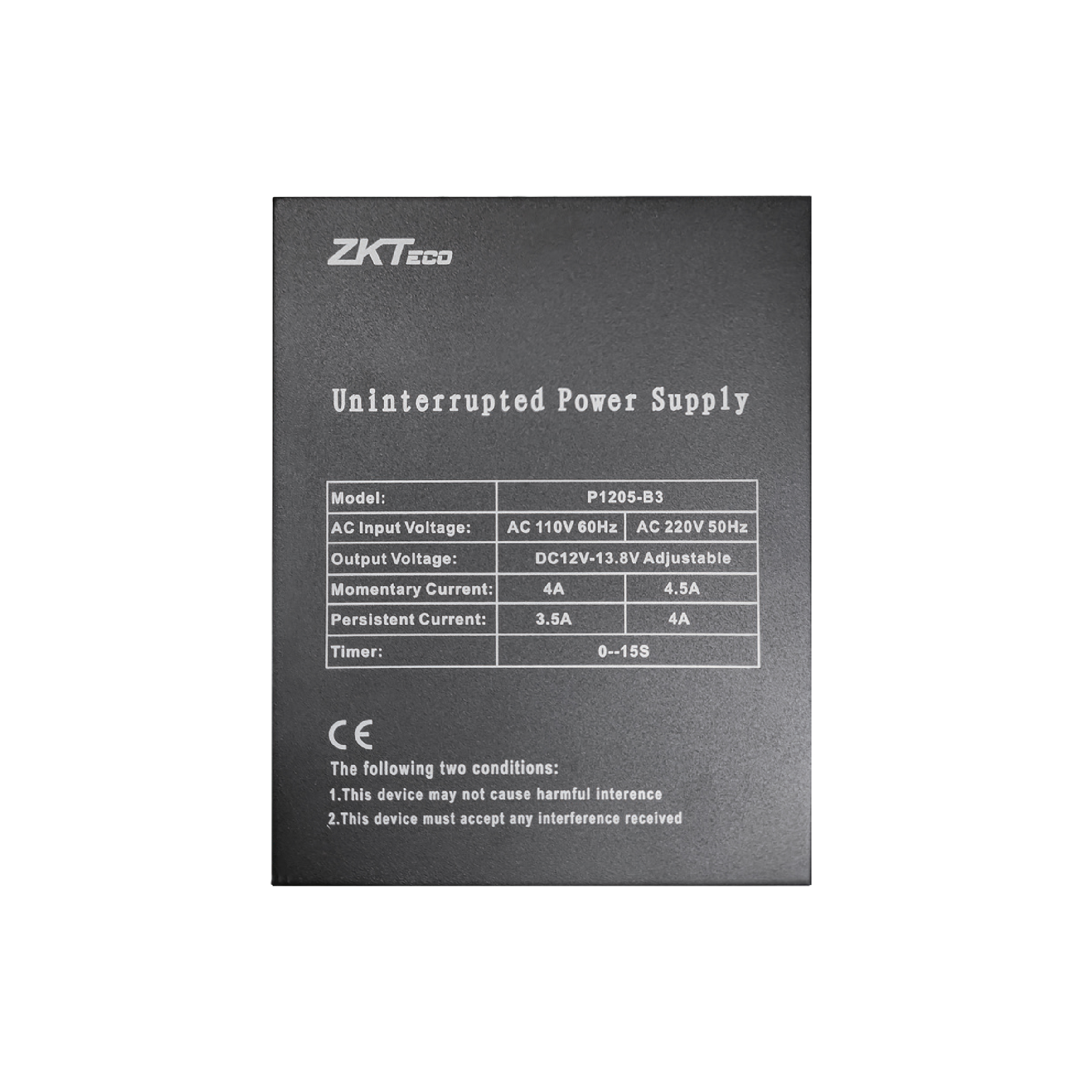 ZKTeco Power Supply | P1205-B3