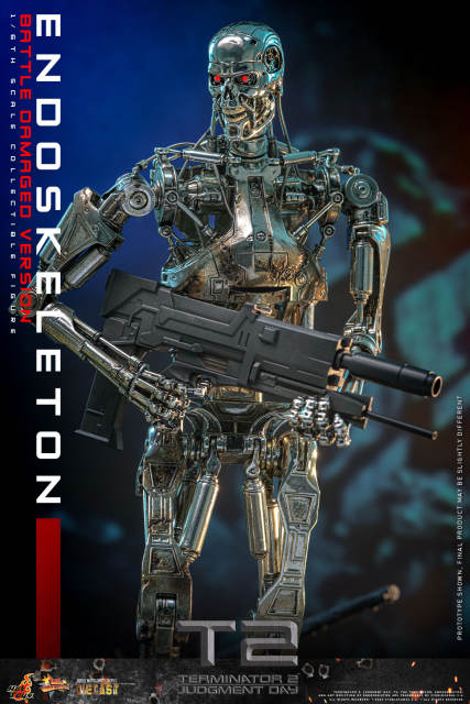 Hot Toys 1/6 MMS840D77 - Terminator 2: Judgment Day - Endoskeleton ...