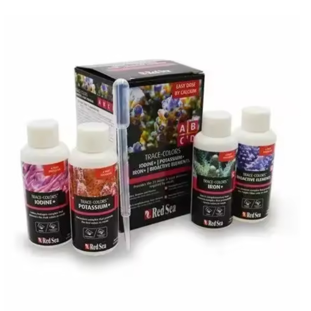 RedSea Trace ABCD Set Contains 31 Coral Trace Elements Related To ...