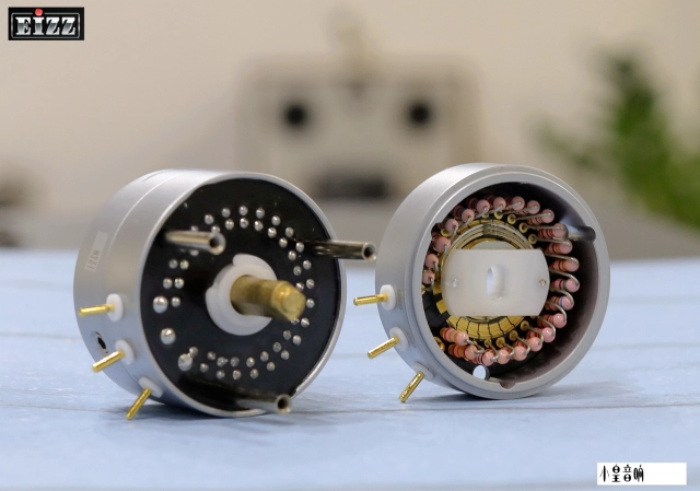EIZZ 24 high-precision stepping potentiometer with gold-plated contacts