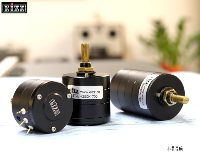 EIZZ 24 high-precision stepping potentiometer with gold-plated contacts
