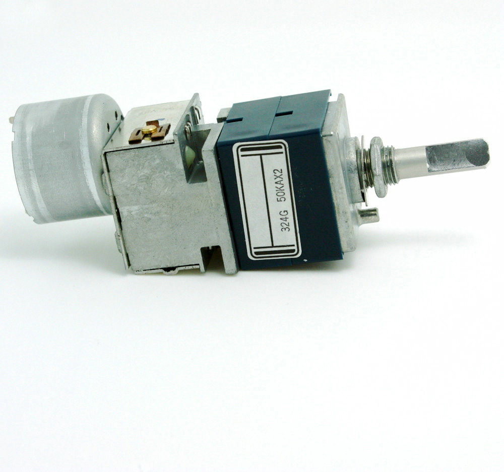 Original Japan ALPS RK27 Stereo Motor potentiometer 5KA 10KA 50KA 100KA