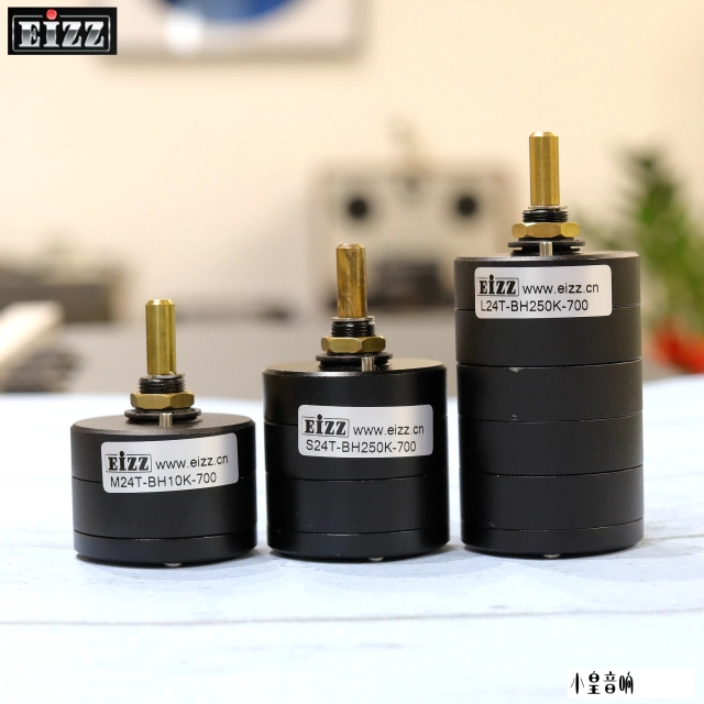 EIZZ 24 high-precision stepping potentiometer with gold-plated contacts
