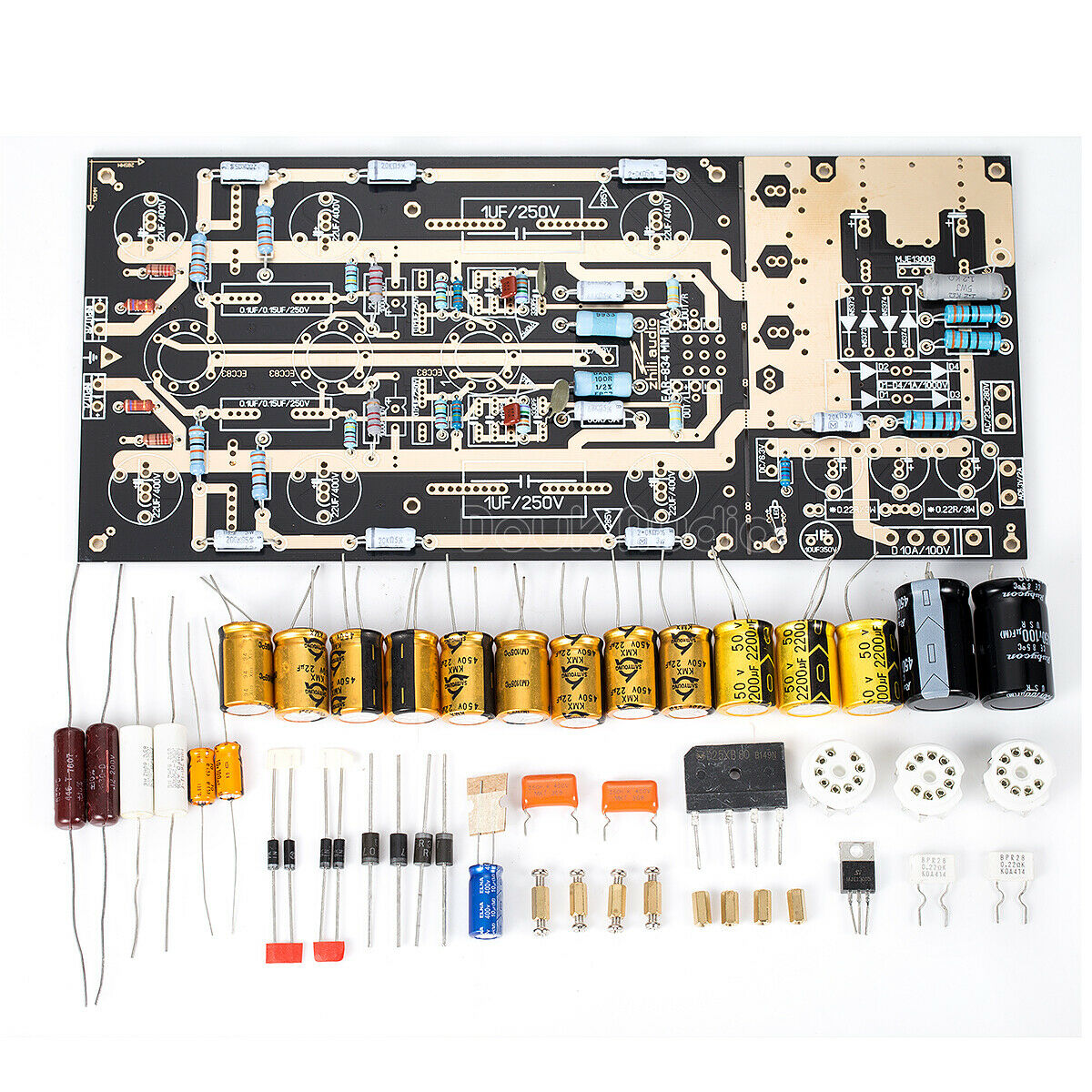 HiFi RIAA Valve Tube Phono Stage Preamp DIY KIT for MM Turntable Amplifier Base on EAR834