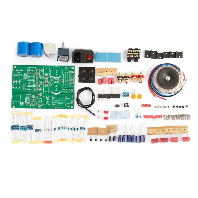 HiFi Stereo Headphone Amplifier 2.0 Channel Preamplifier DIY kit ...