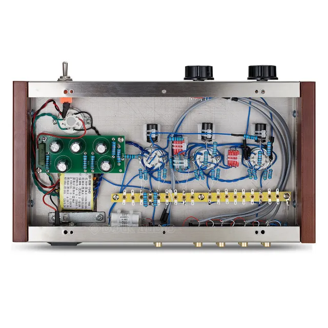 HiFi 12AX7 Vacuum Tube Preamp DIY KIT Stereo Home Desktop Audio ...