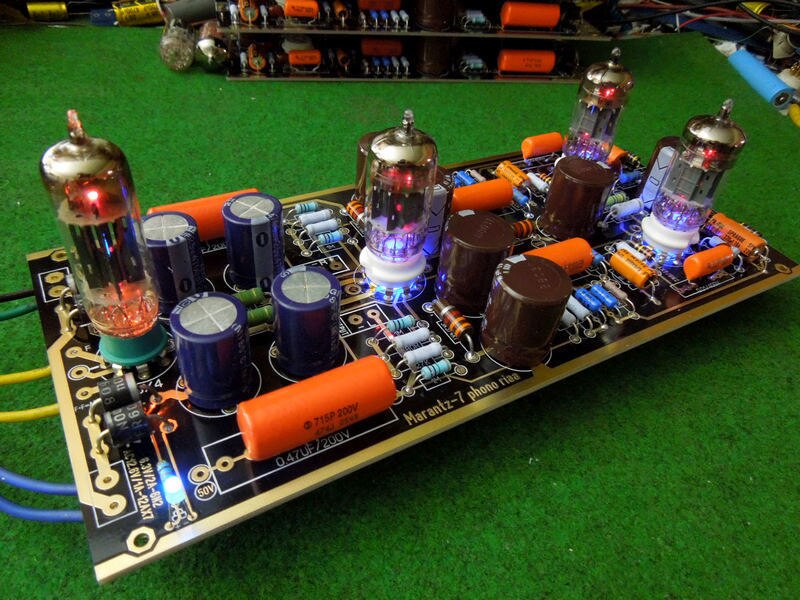 Assembled Classic Marantz 7 MM Phono Riaa Preamplifier Board