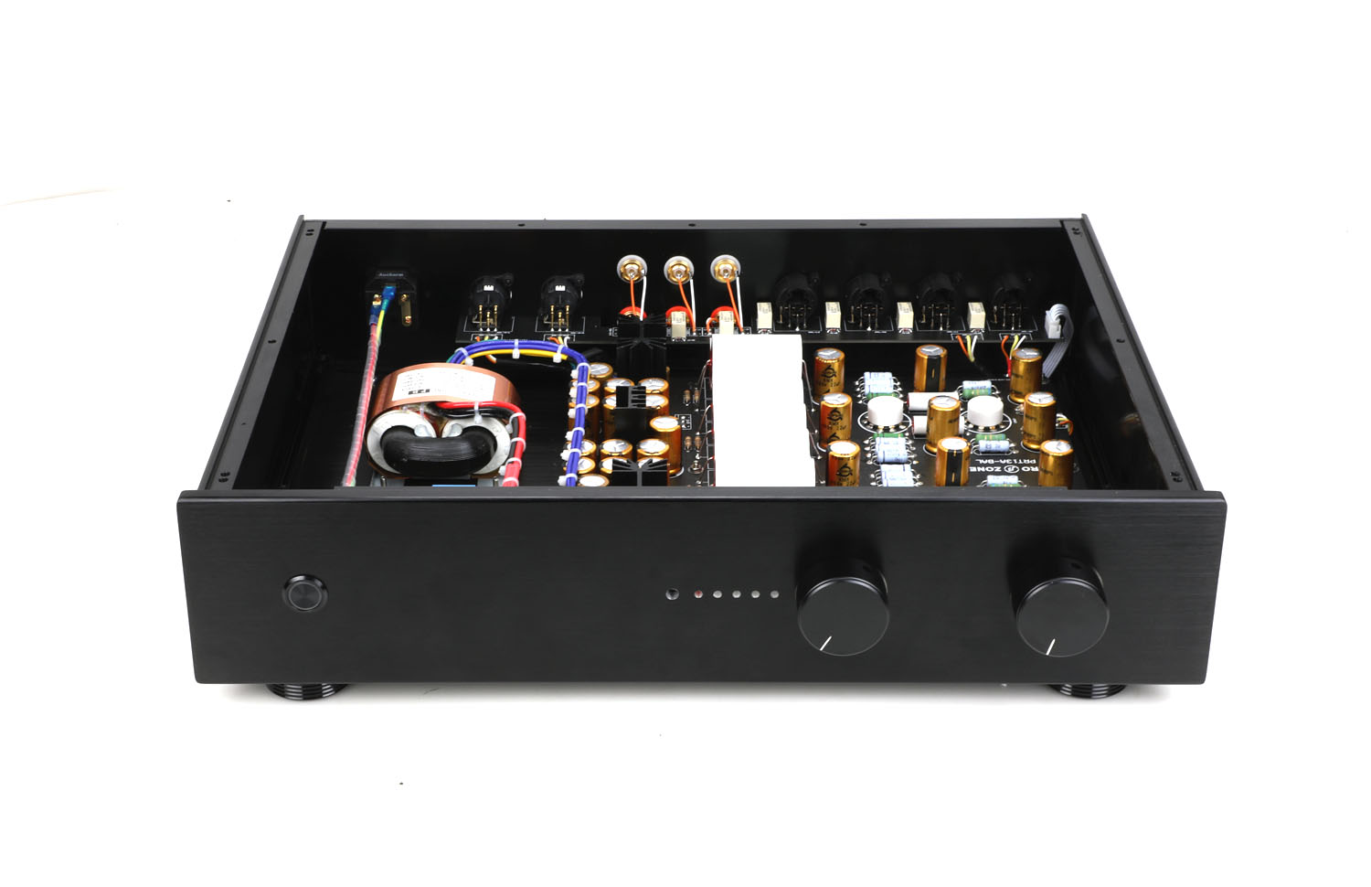 Remote version Stereo Balance Tube preamplifier Vacuum tube preamp base ...