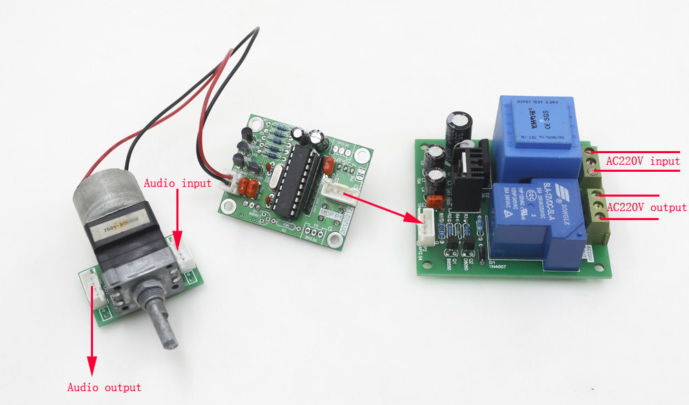 Remote Power on/off control And Volume control Board