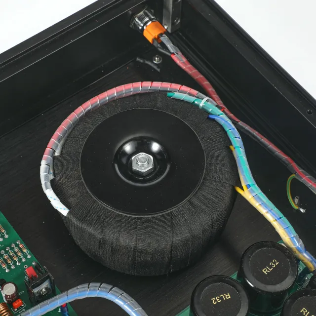 Finished power amplifier base on NAIM NAP250 amp circuit 80W +80W with ...
