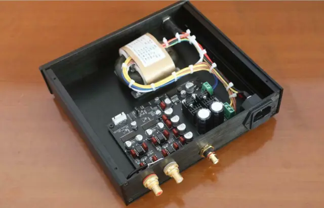 Finished R2R Decoder AD1865R NOS Double Parallel DAC Decoder