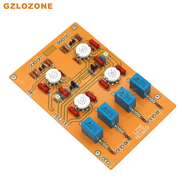 LITE LS69 Fully Balanced 6922 Tube Preamplifier DIY Kit/Finished Board ...