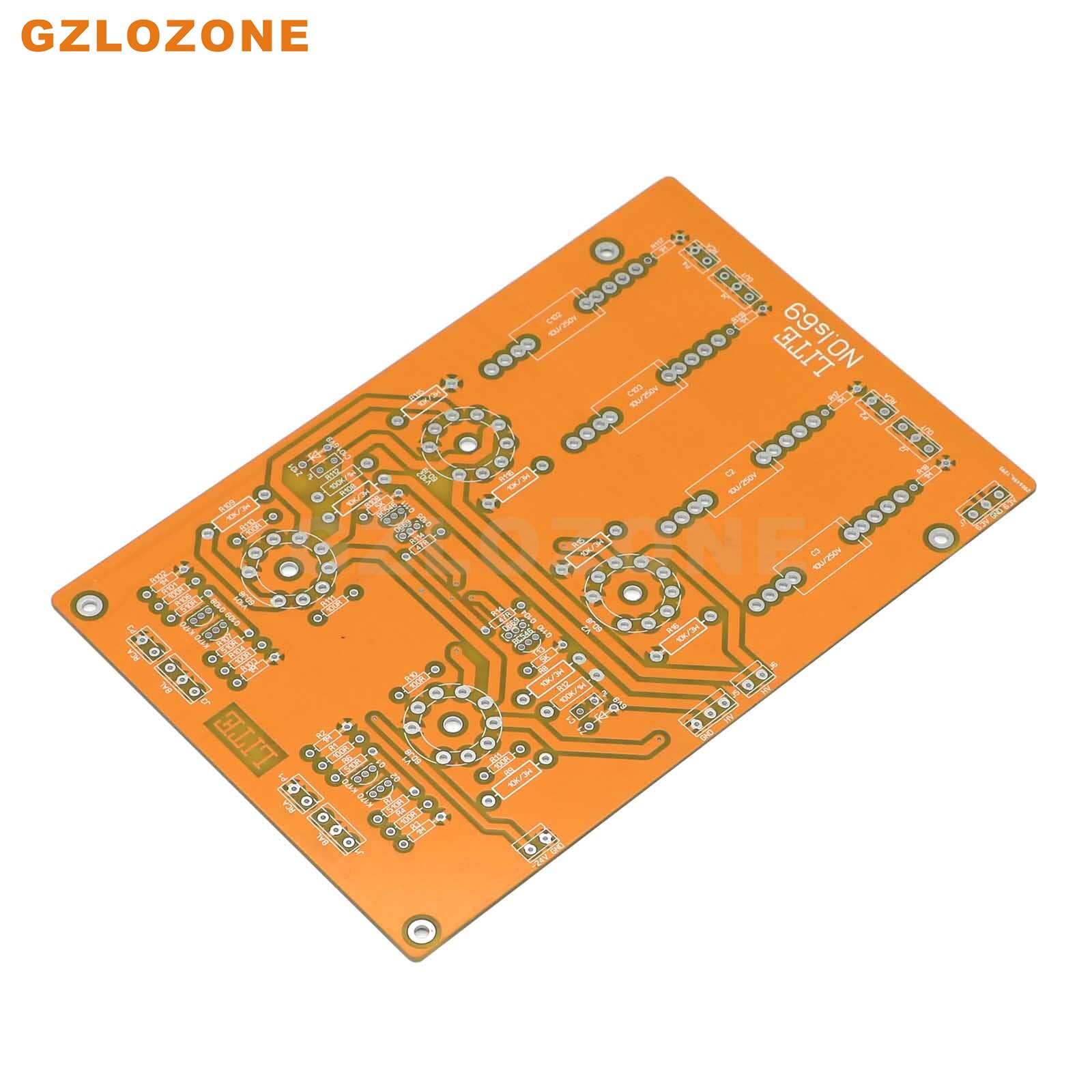 LITE LS69 Fully Balanced 6922 (6DJ8) Tube Preamplifier Bare PCB ...