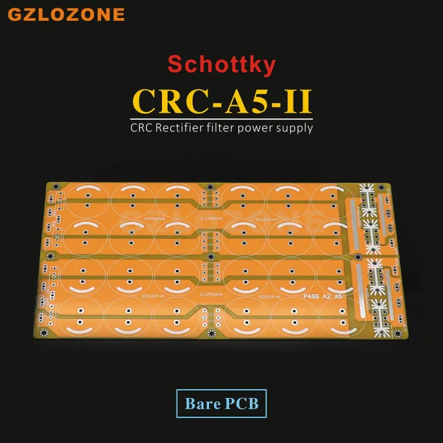 CRC-A5-II HIFI Pure Class A Amplifier Schottky CRC Rectifier Filter Power Supply Bare PCB For ...