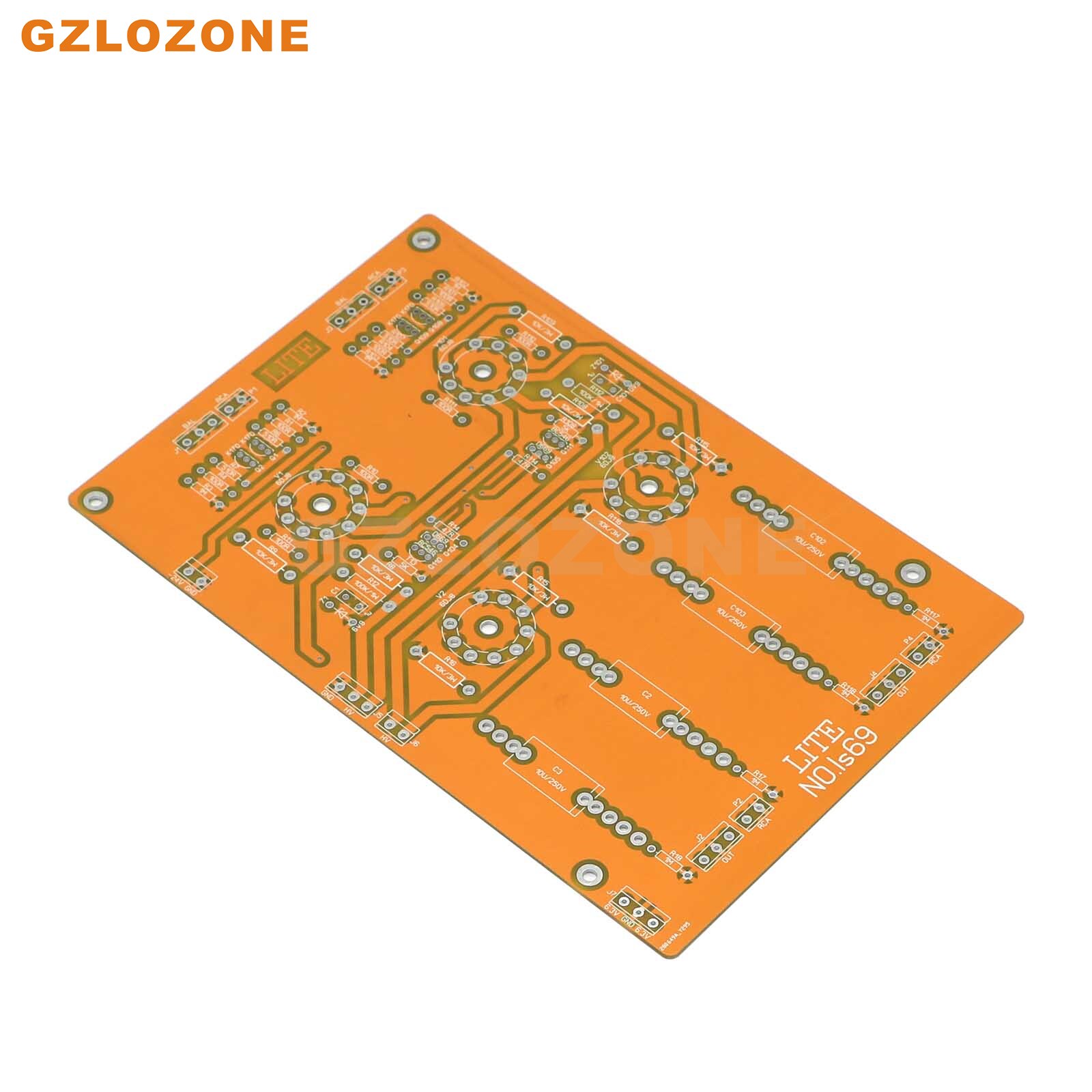 LITE LS69 Fully Balanced 6922 (6DJ8) Tube Preamplifier Bare PCB ...