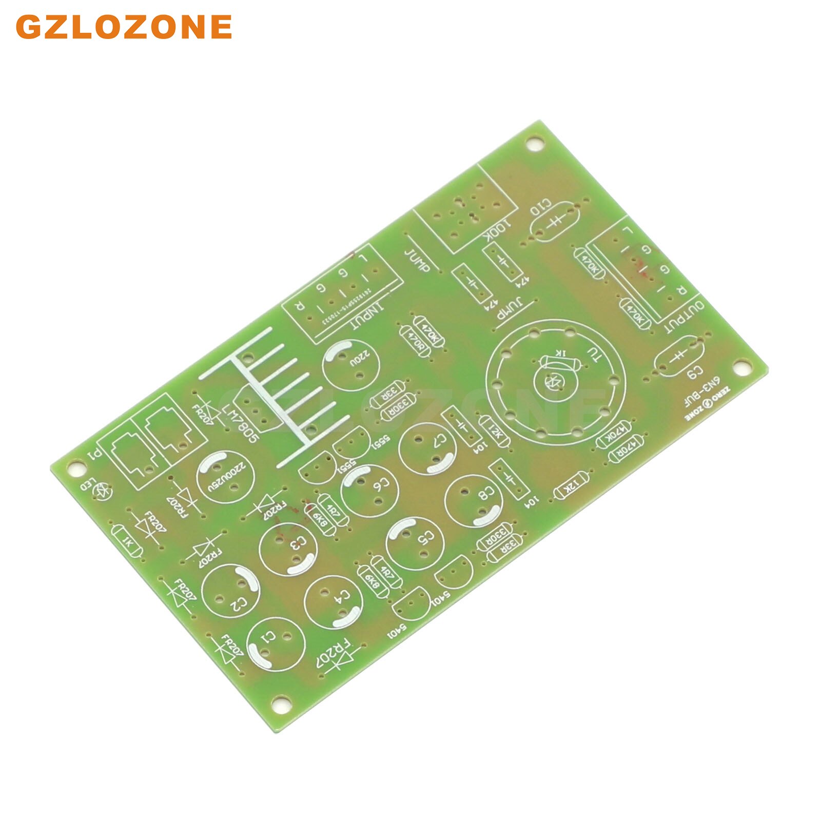 ZEROZONE 6N3(5670) Tube Buffer Preamplifier Bare PCB