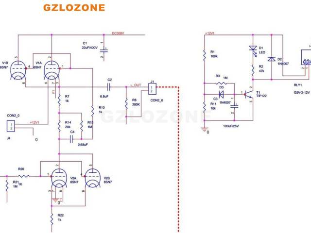HI-END Stereo 6SN7 6N8P Tube Preamplifier Base On Rogue99 Preamp ...