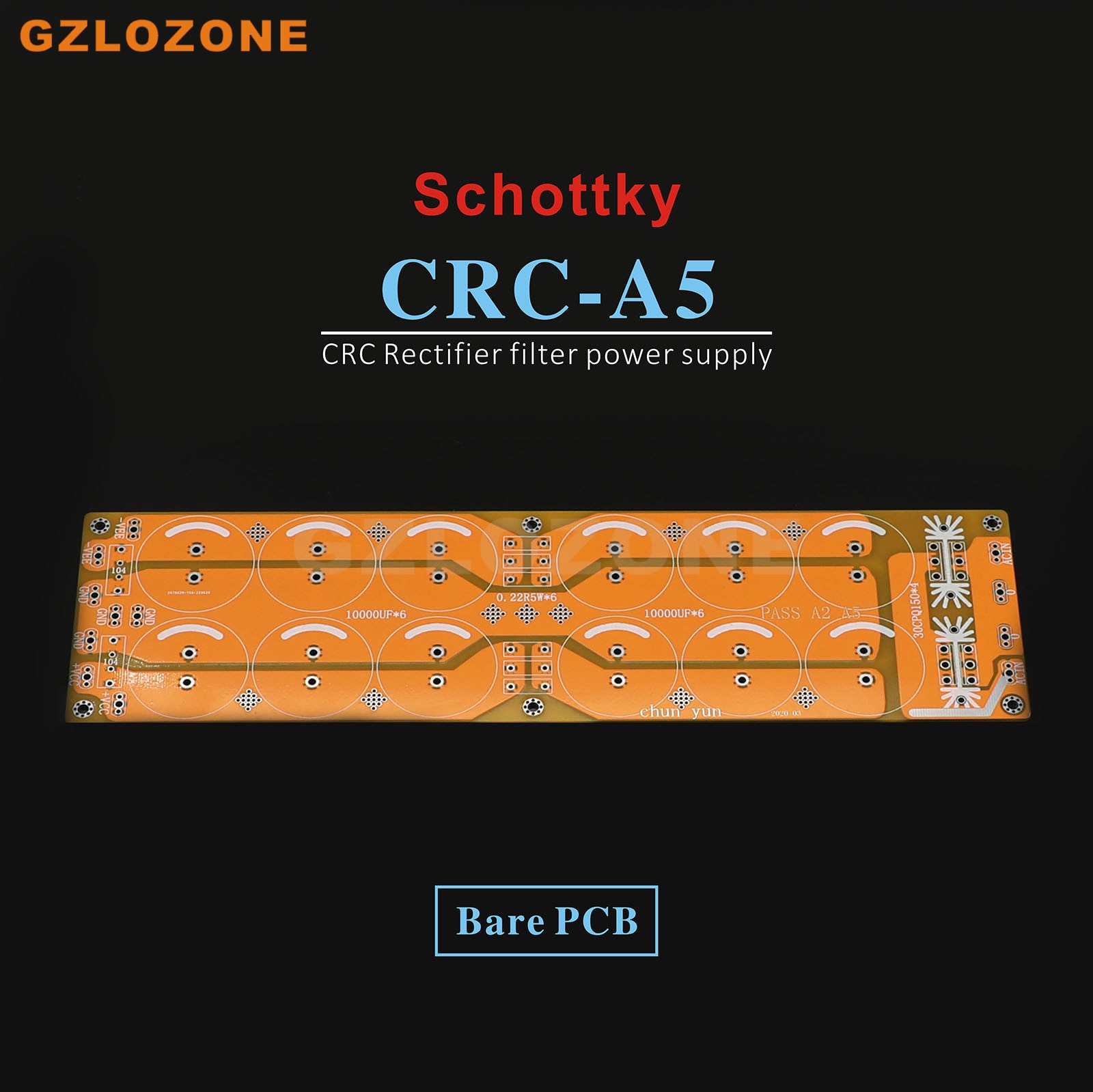 CRC-A5 HIFI Pure Class A amplifier Schottky CRC Rectifier filter power ...