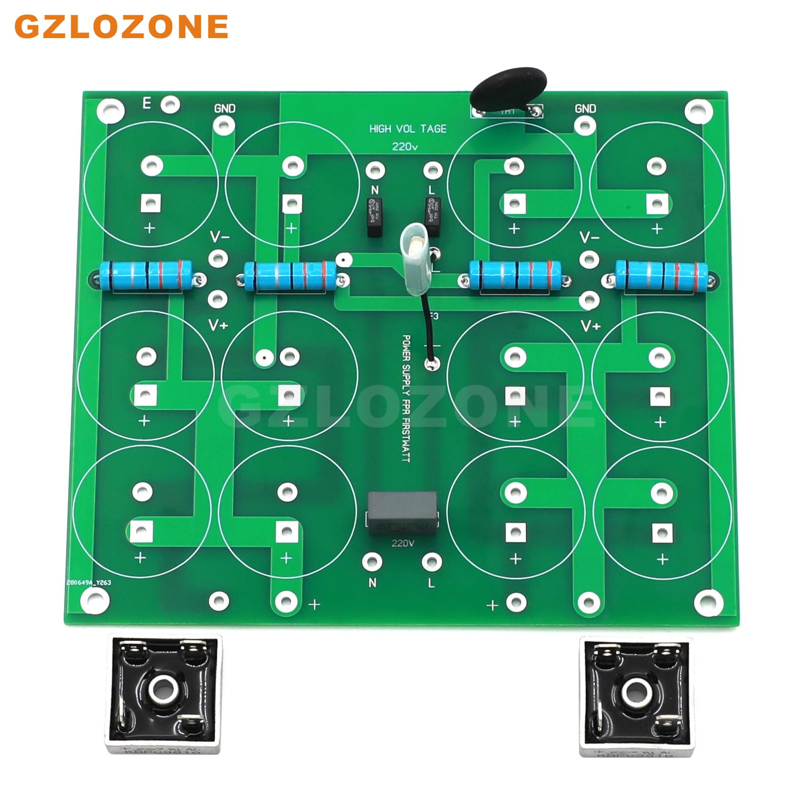 PASS CRC FirstWatt Rectified Filter Power Supply DIY Kit/Semi Finished ...