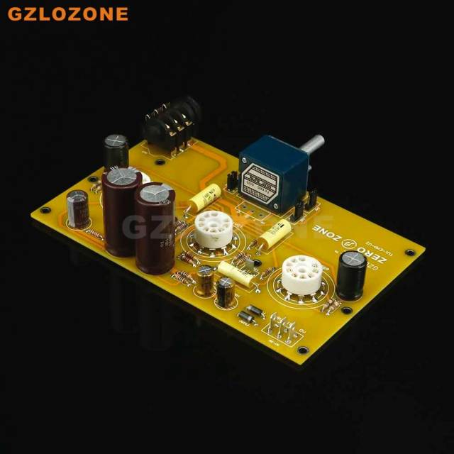 TU1-EMP V2 6922+12AT7 Tube Headphone Amplifier PCB/DIY Kit/Finished ...