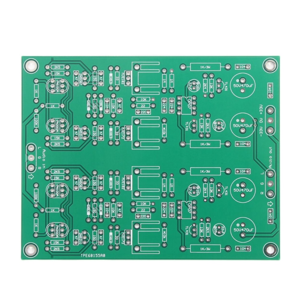 Two Channel Large Dynamic Pure Class A Preamplifier Board PCB Refer ...