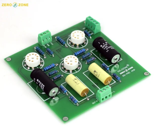 Assembeld Ground Grid gg Preamplifier + PSU Board + Transformer + Tubes ...