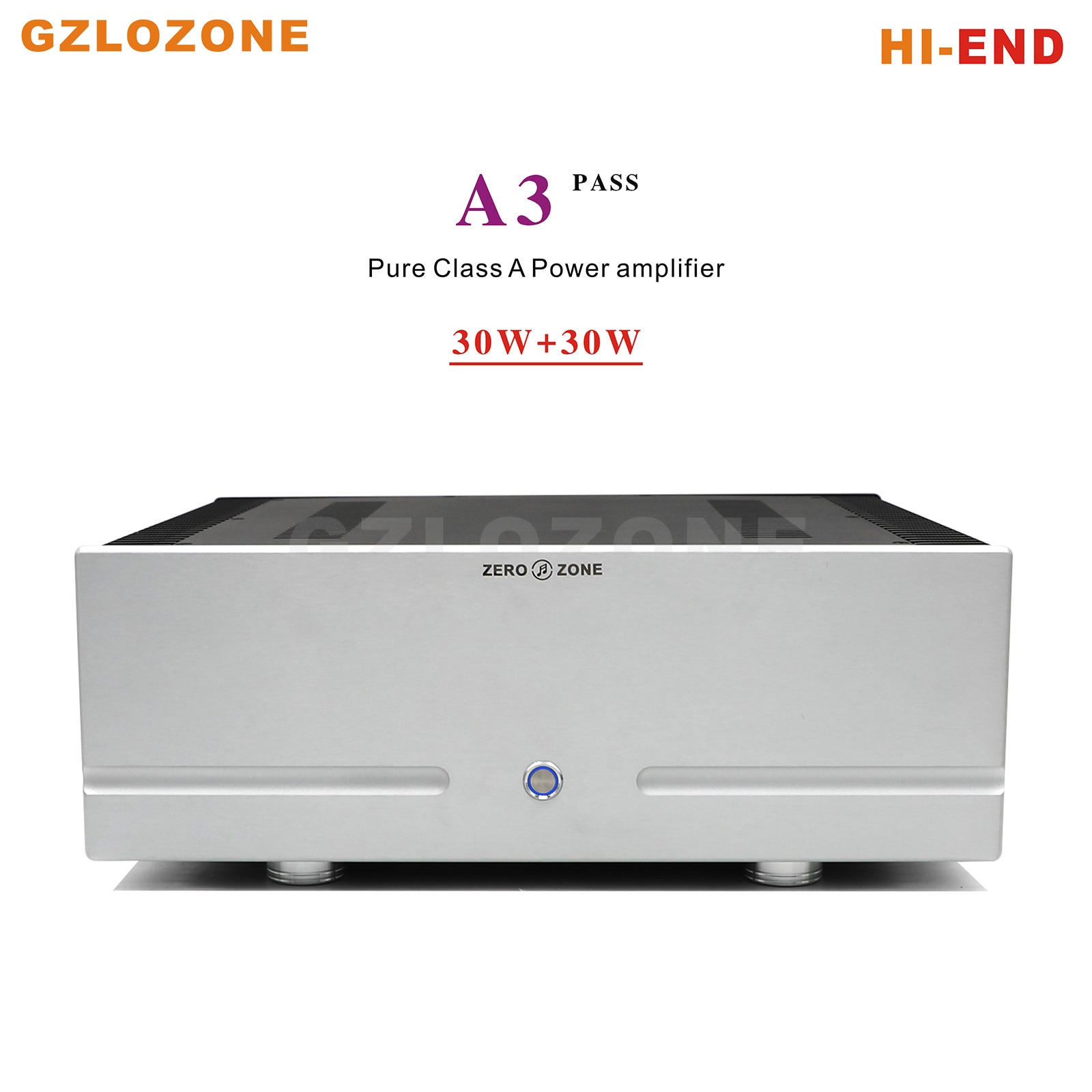 HI-END PASS A3 Pure Class A Power Amplifier Support XLR /RCA Input 30 ...